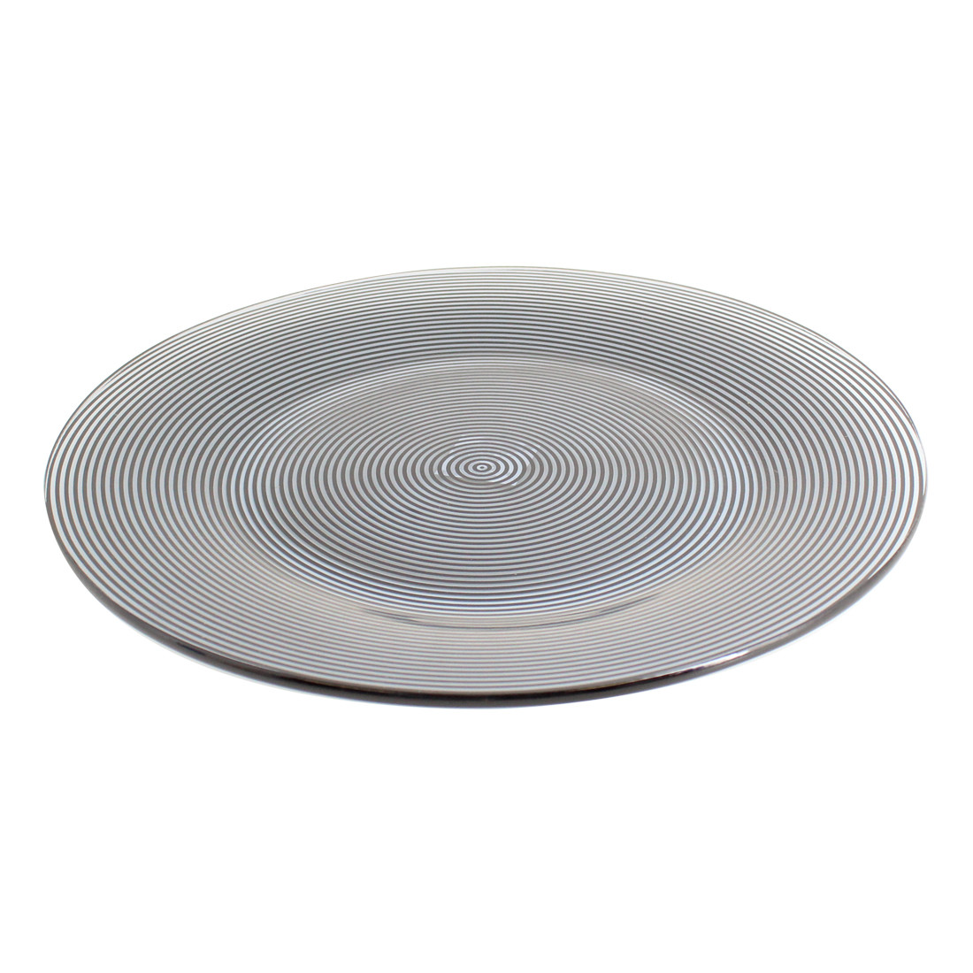 Glass Dinner Plate 30.5 Cm Decal - Osbro Home
